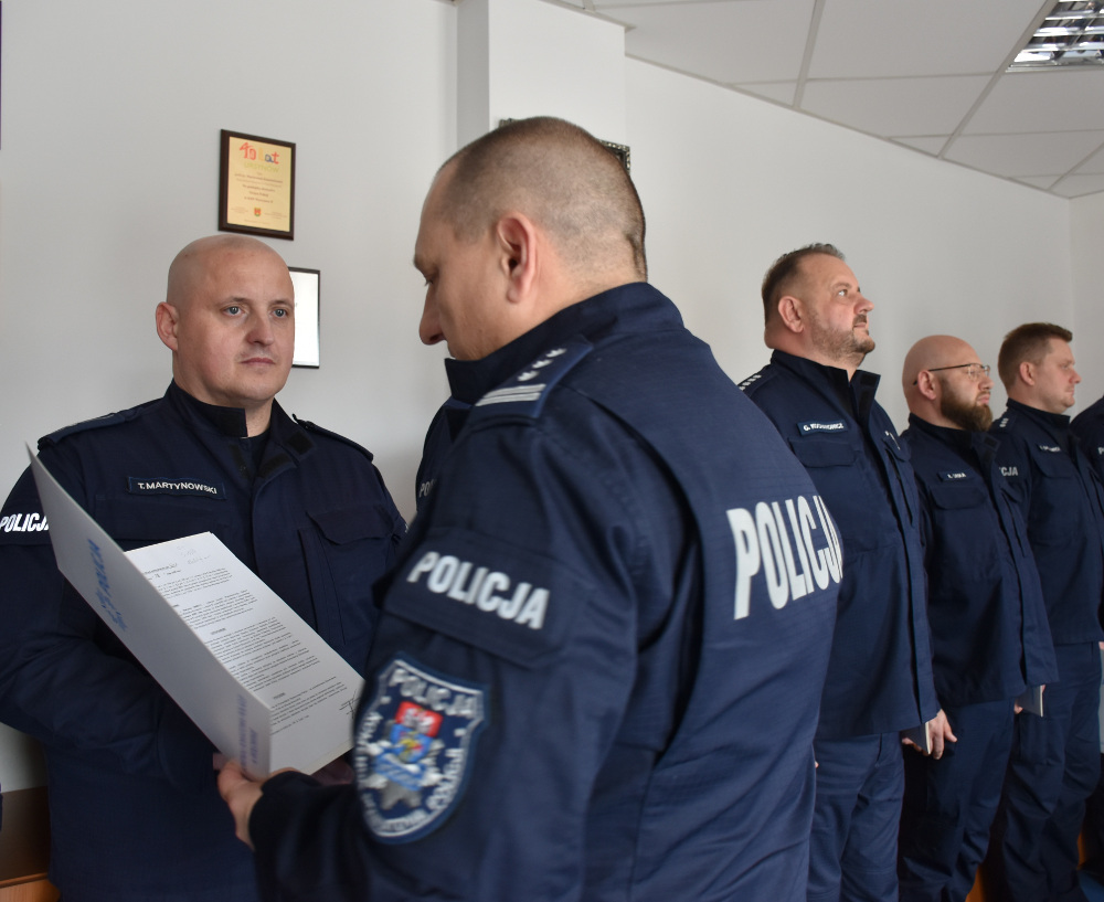 ZMIANY KADROWE W KOMENDZIE POWIATOWEJ POLICJI W WOŁOMINIE - Aktualności - KPP w Wołominie